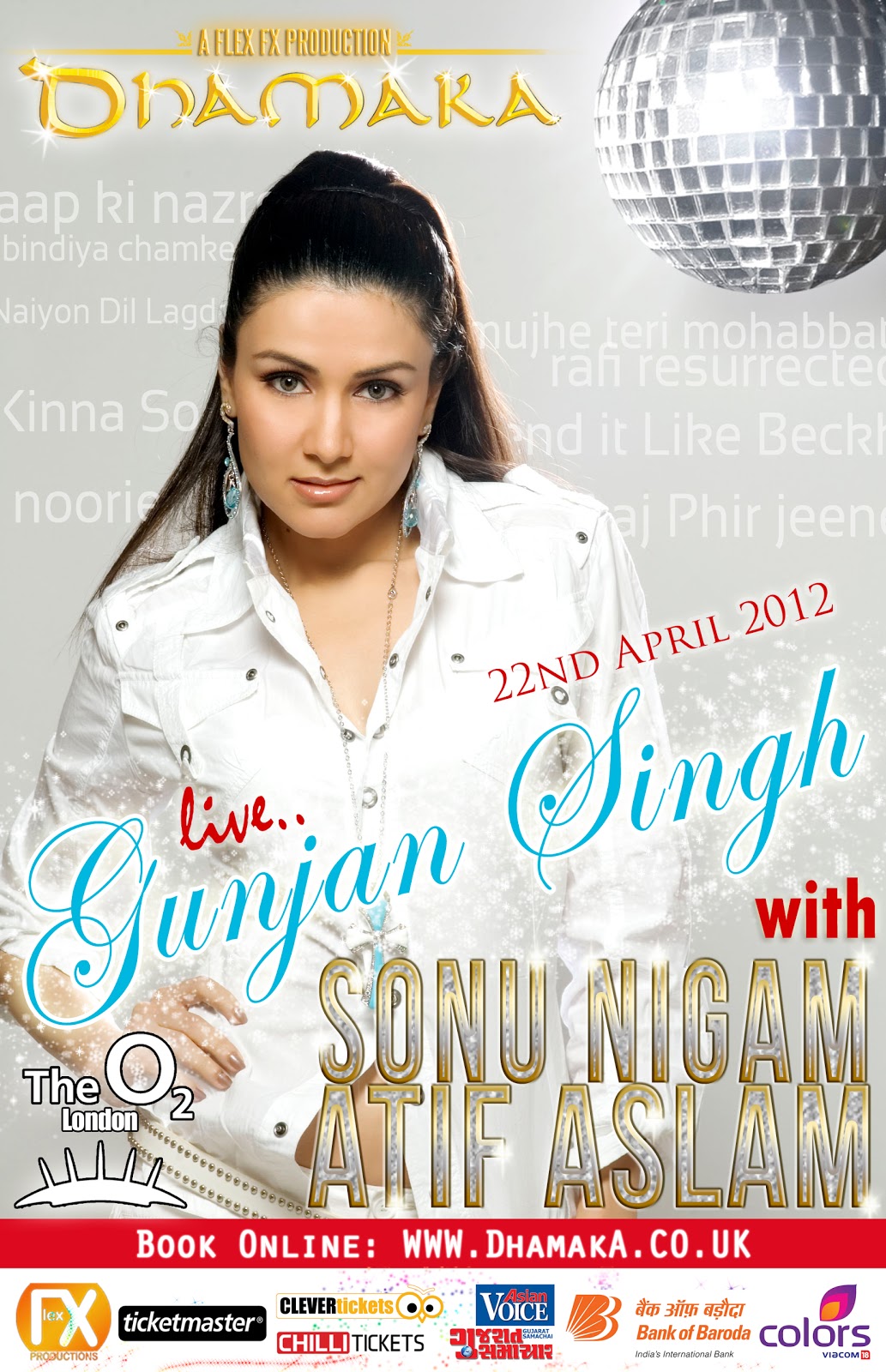 Gunjan Singh Concert Live with Sonu Nigam & Atif Aslam in London O2 ...