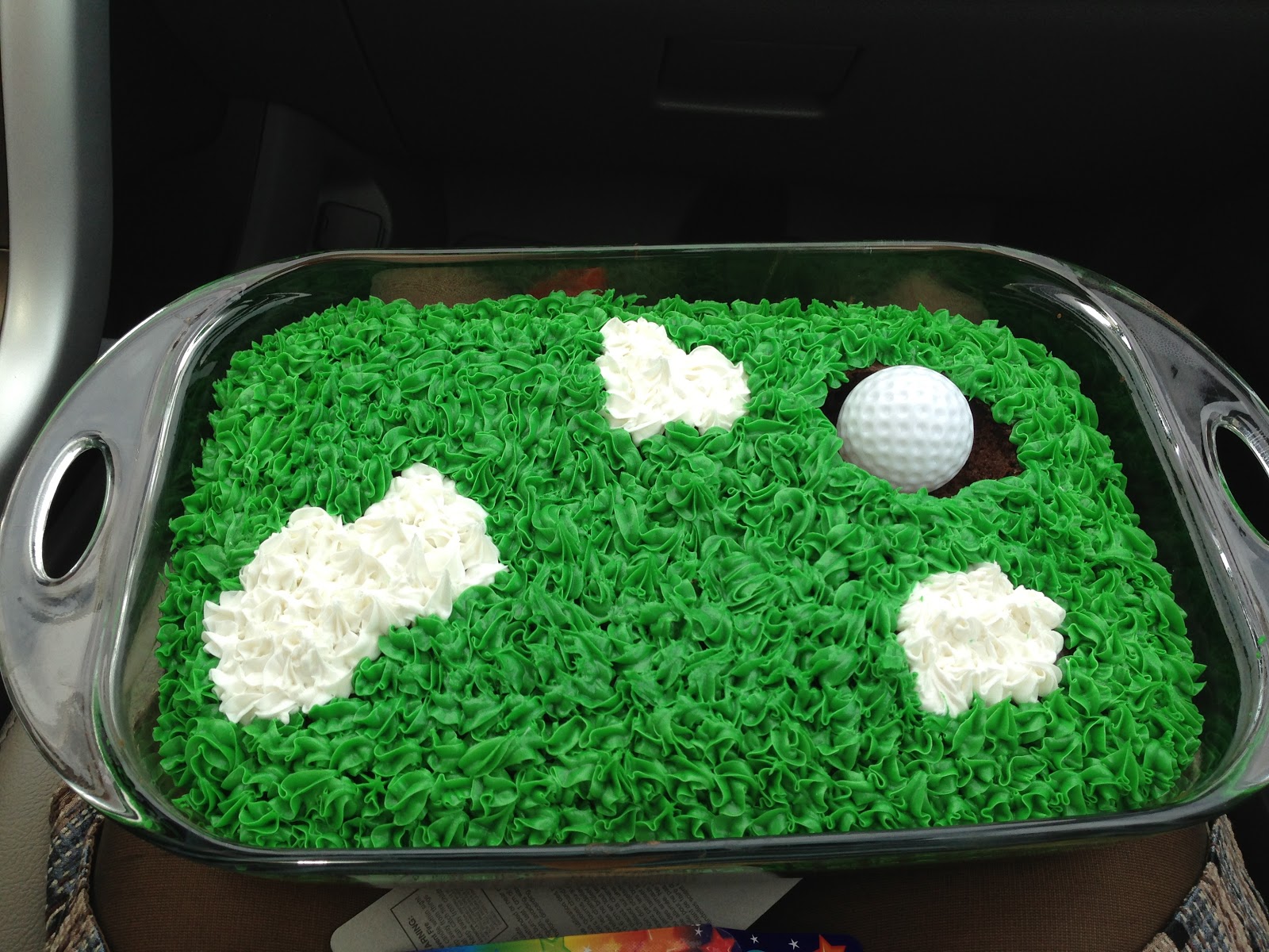 Just Roll With It: Super Easy Golf Cake