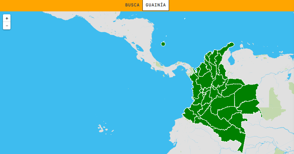 UNA FANTÁSTICA AVENTURA: Mapa Interactivo de Colombia