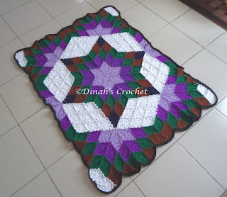 Dinah Crochet: Crochet Prairie Star Afghan~tutorial