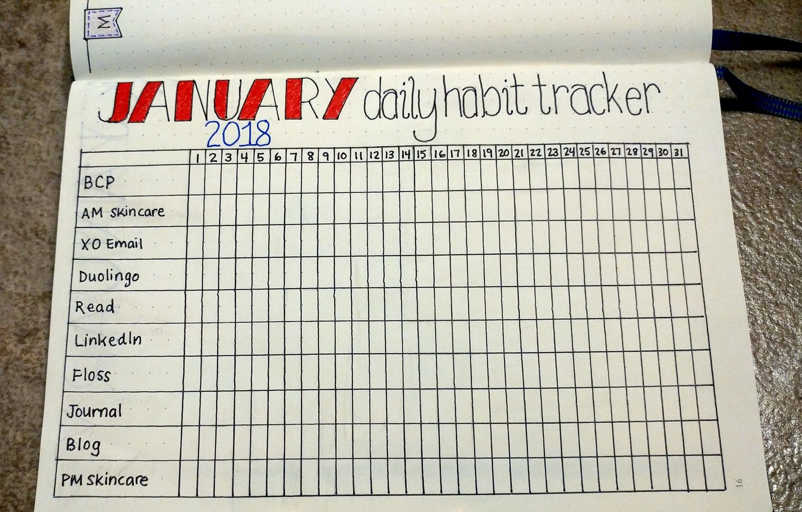 Make Progress in 2018 {and How to Start a Bullet Journal}