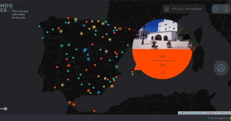 Maps Mania: The Top 100 Cultural Landscapes in Spain