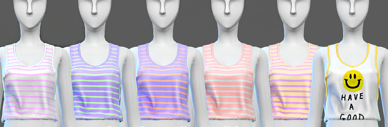 Simple Tucked Tank Top