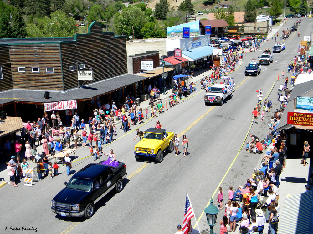Ferry County, Washington State, U.S.A.: Republic Washington