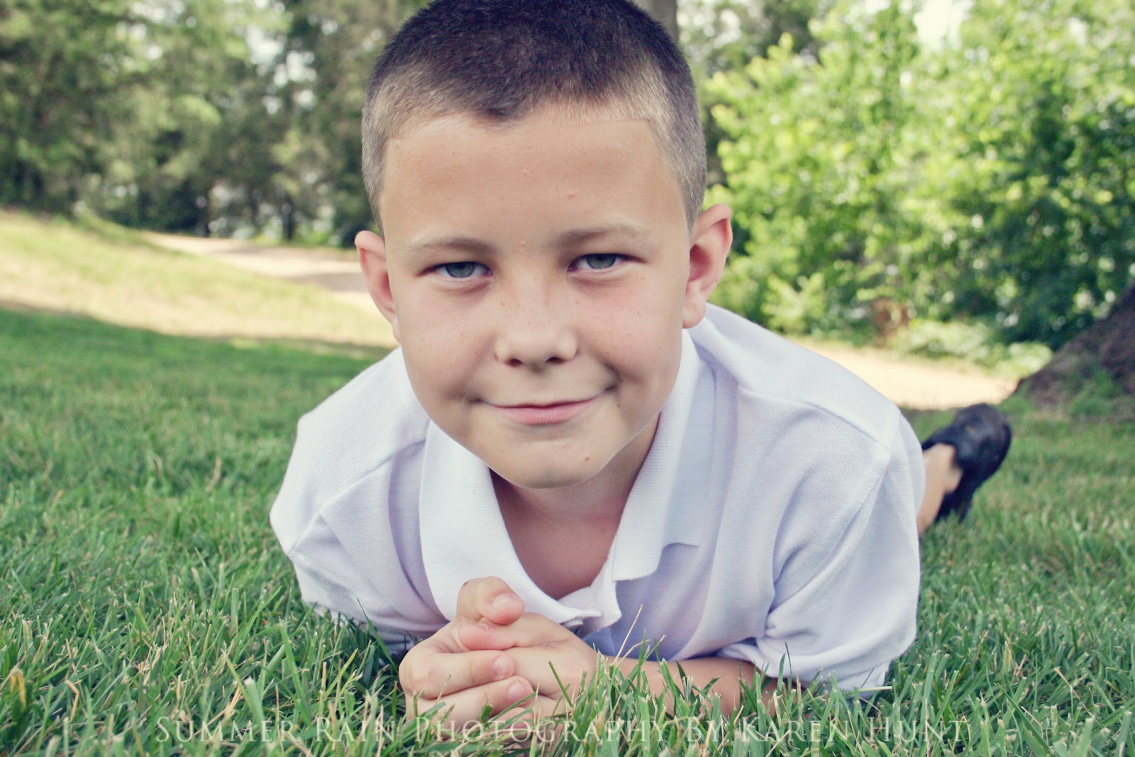 Summer Rain Photography by Karen Hunt : The Utterback Family