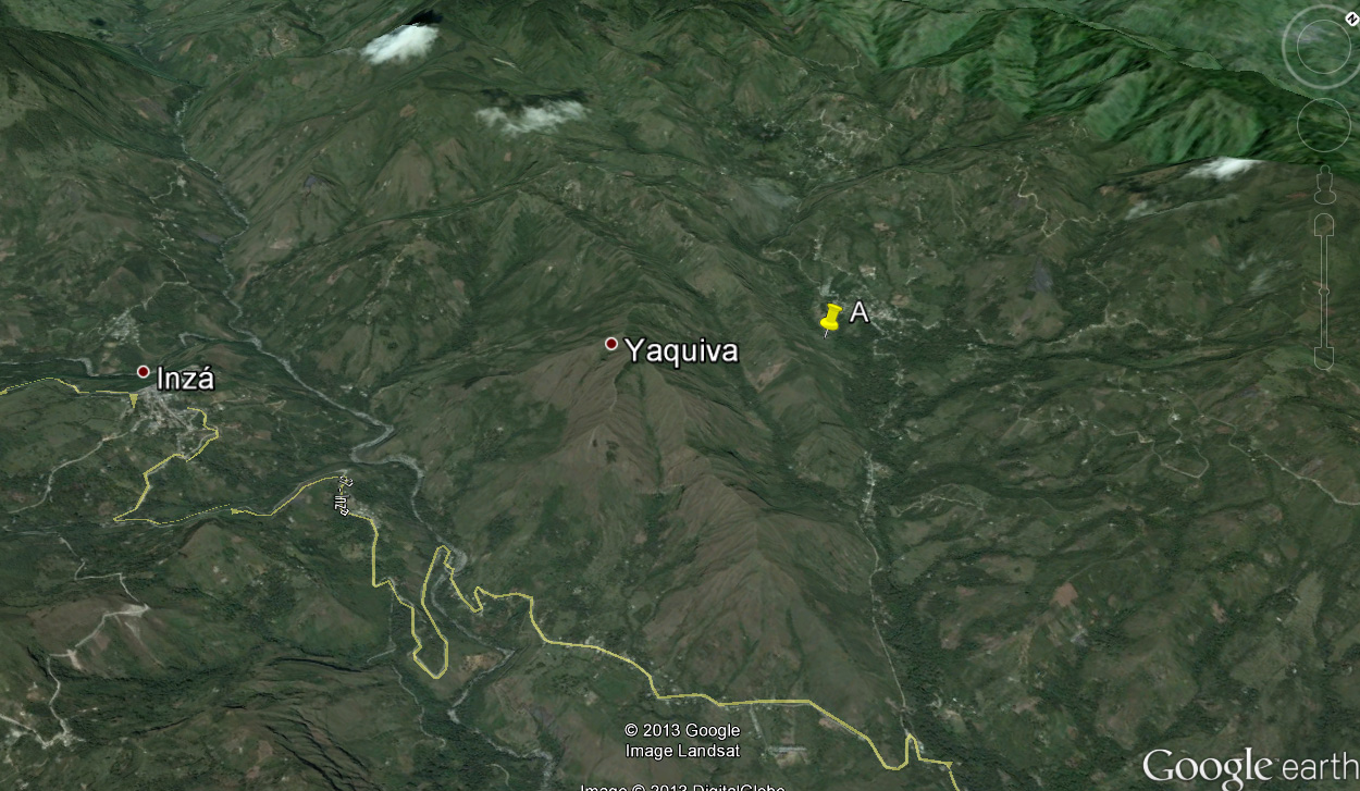 ArqueoLugares: TIERRADENTRO prox. Inzá. Cauca. Colombia.