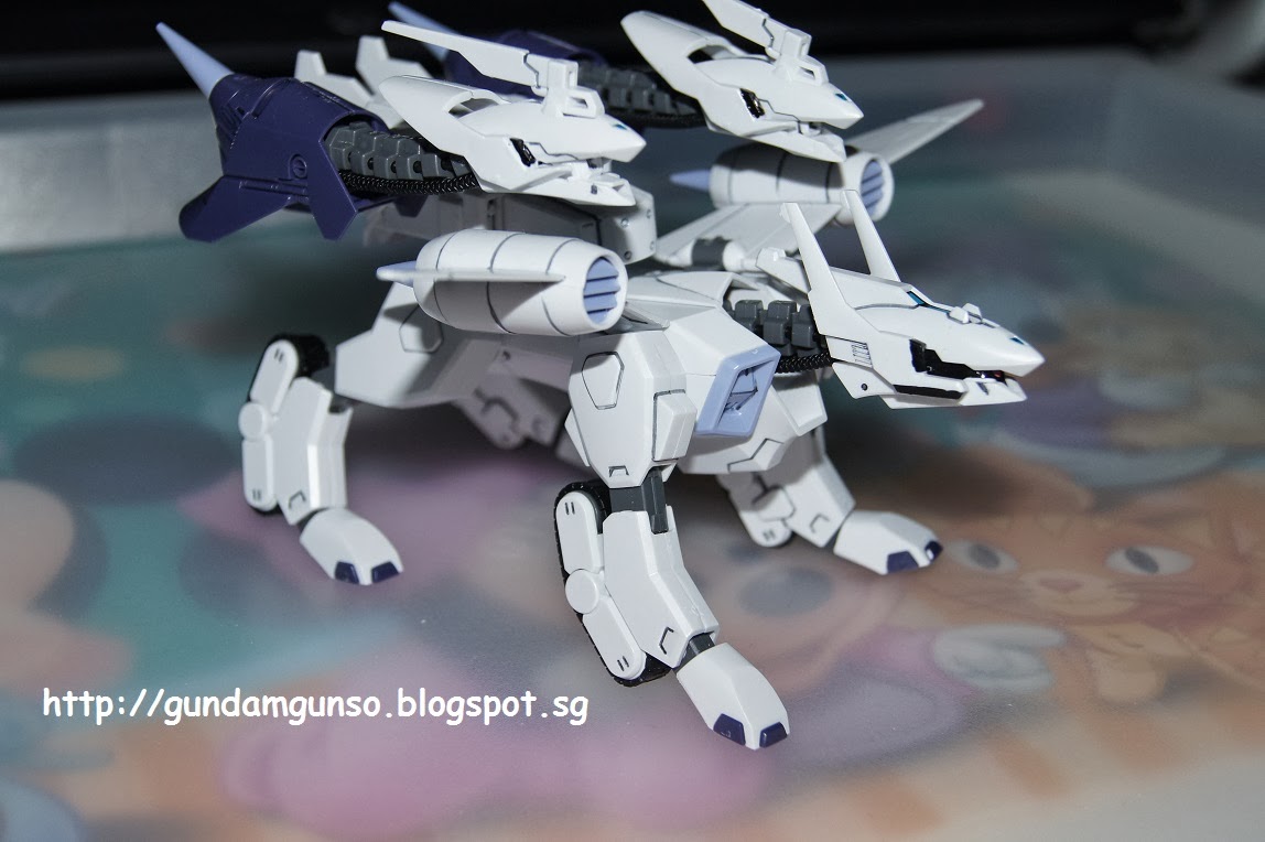 Gundam Gunso's Gundam Talk: Kerberos BuCUE Hound (Alec Lad colours) HG ...