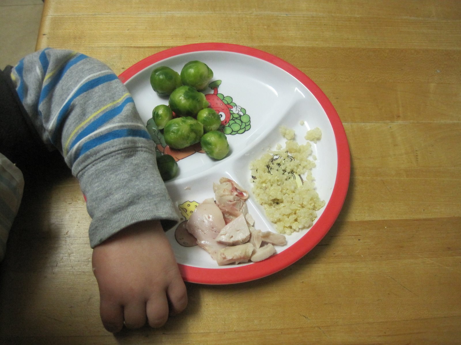 Beyond Prenatals: Sectional Plates Part 2: Half Plate Vegetable Pictures