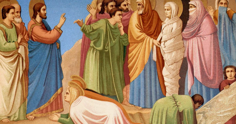 The Raising of Lazarus | Christian Clip Art Review
