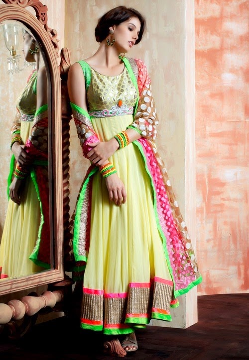 Holi Festival Colorful Dresses Collection 2014-2015 | notonlybeauty