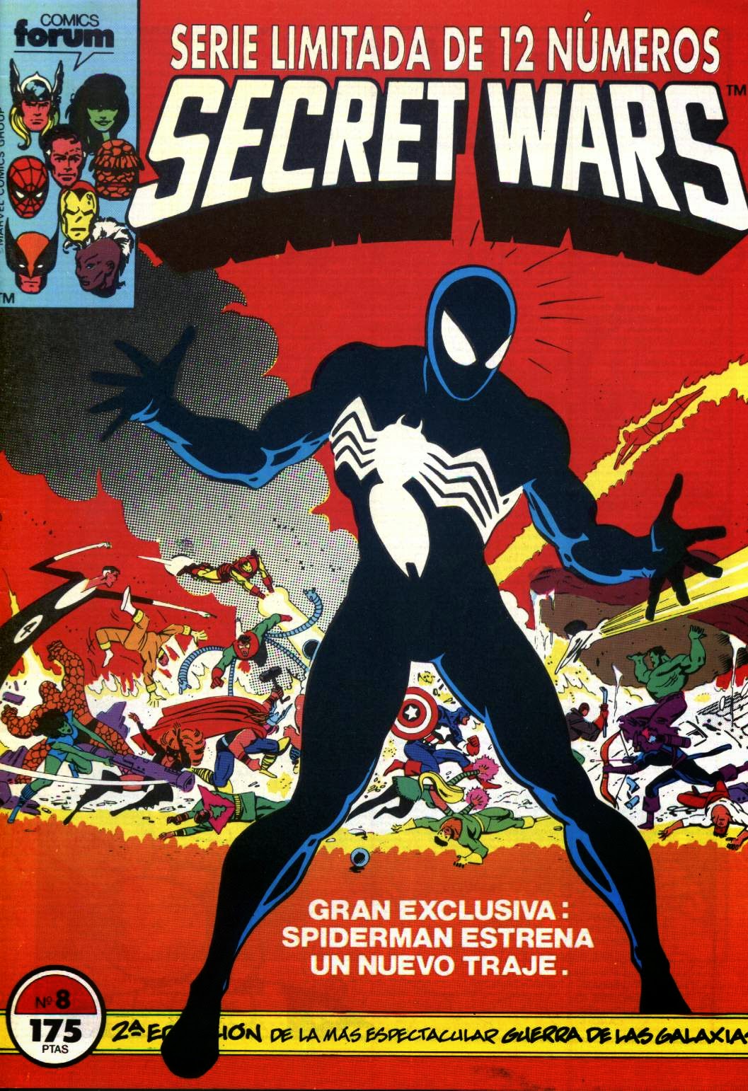 adicto al cómic: Marvel: Secret Wars nº 8