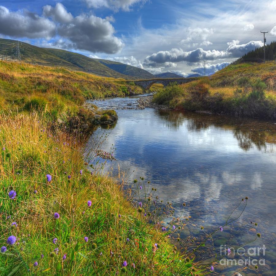 French Vocabulary Illustrated: amont