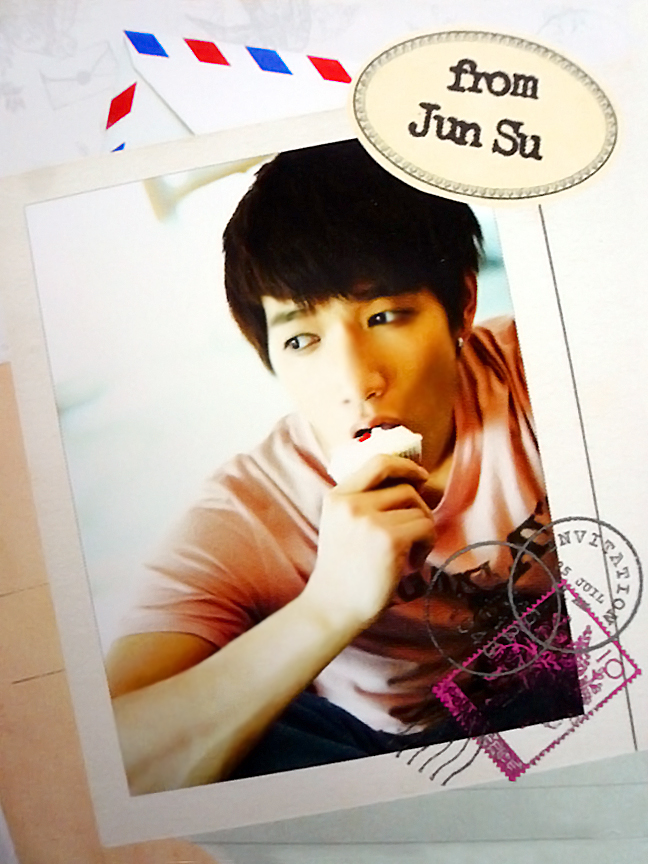 Everything About 2PM: [Poster] 2PM Card Sunday Morning Series - Junsu