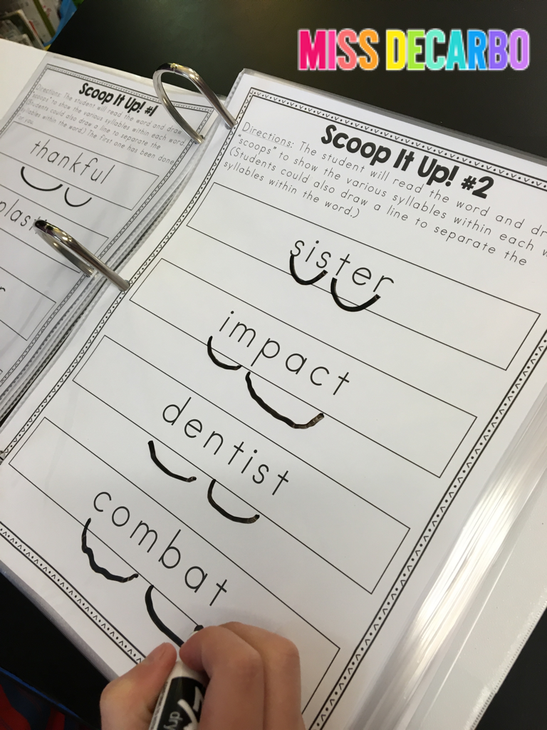 A Tour of My No Prep Intervention Binder - Miss DeCarbo