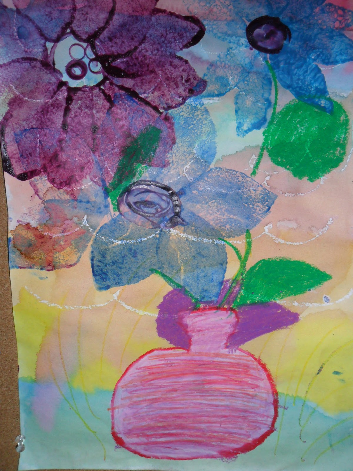 TCDS Art Department : 2nd Grade Flower Vases