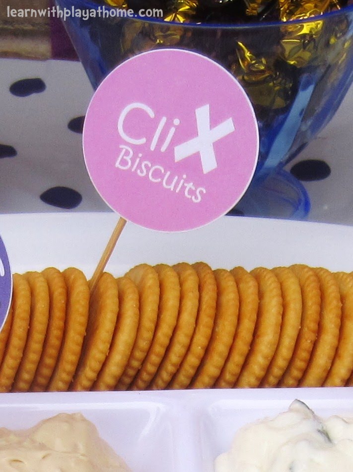 Learn with Play at Home: Party Food Alphabet