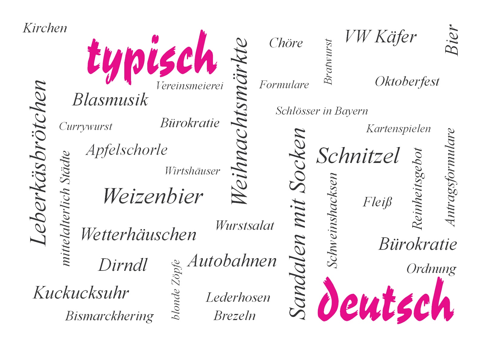 ! TYPICAL GERMAN? - ! TYPISCH DEUTSCH?: outgoing 001