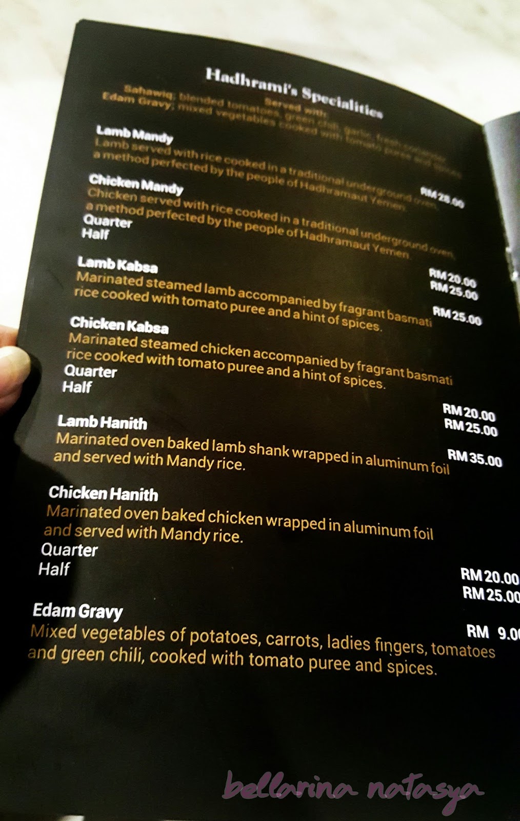 Restoren Nasi Arab TTDI! Bedouin Arabian Cuisine