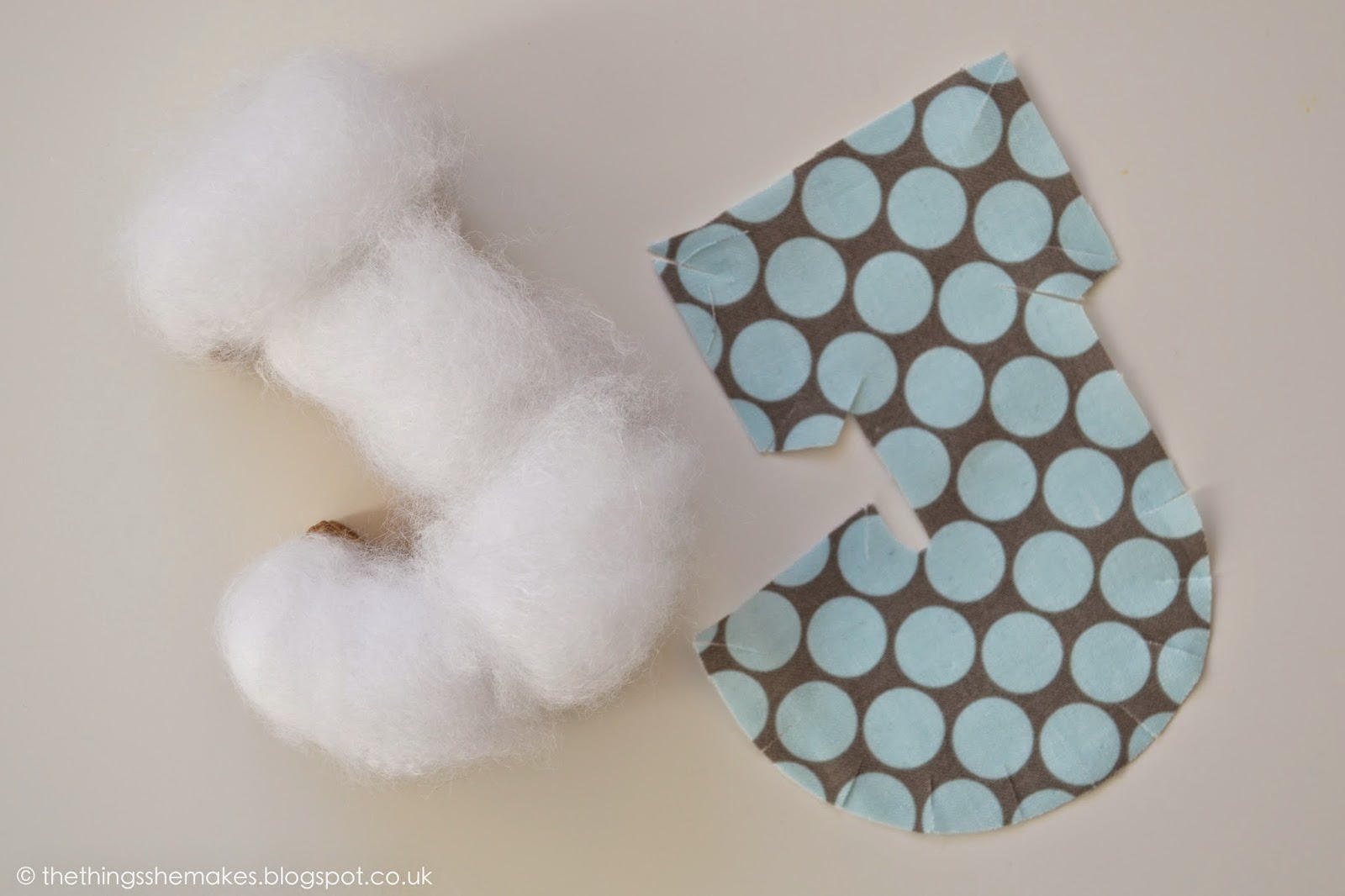 How to Make Padded Letters | The Things She Makes