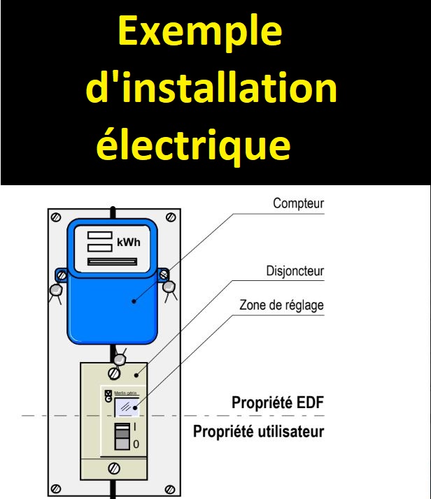 Exemple d'installation électrique | Cours génie civil - Outils, livres ...