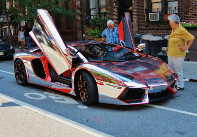 EV Grieve: Today in photos of a Lamborghini with a 'WINNING' license ...