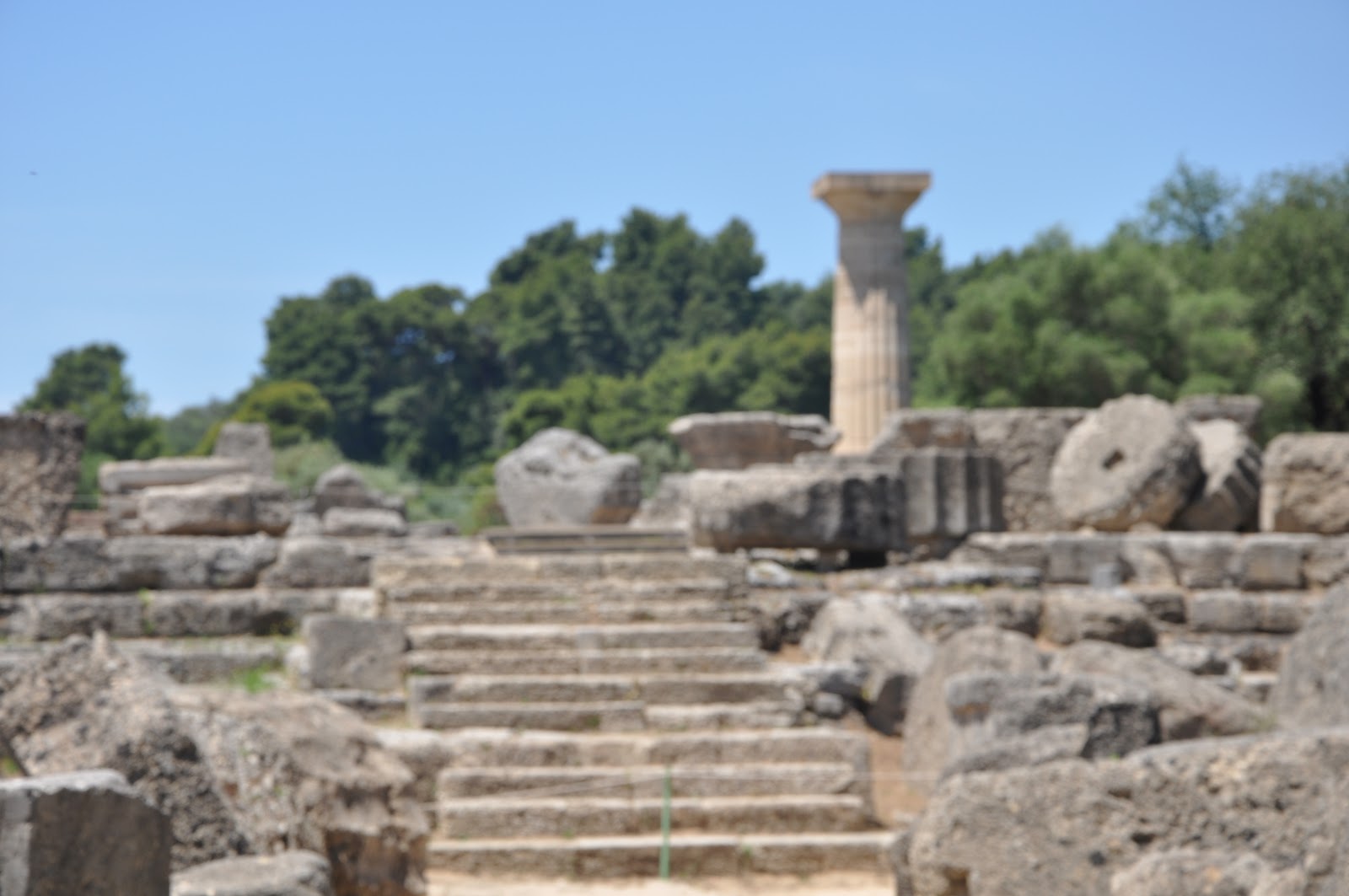 Olympia Greece: Ancient Greek Temple of Zeus