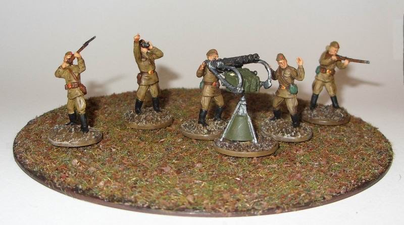 WORLD WAR 2 MODELZONE: Orion 1:72 Anti Air Quad Maxim And DSHK