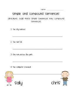 Buggy for Second Grade: Simple and Compound Sentences