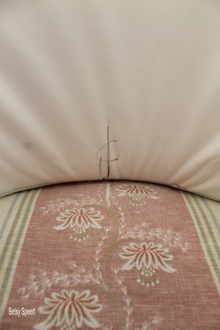 Betsy Speert's Blog: Upholstering the Inside Back of a Chair: Chapter 3