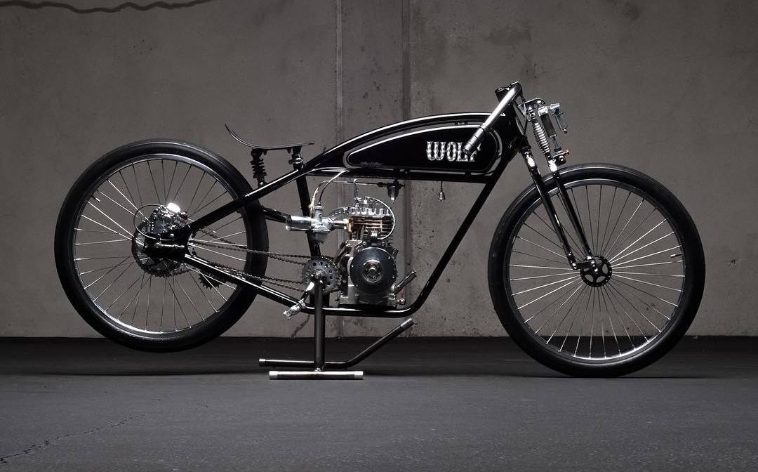 Boardtracker Bicycle | Wolf Creative Customs - RocketGarage - Cafe ...
