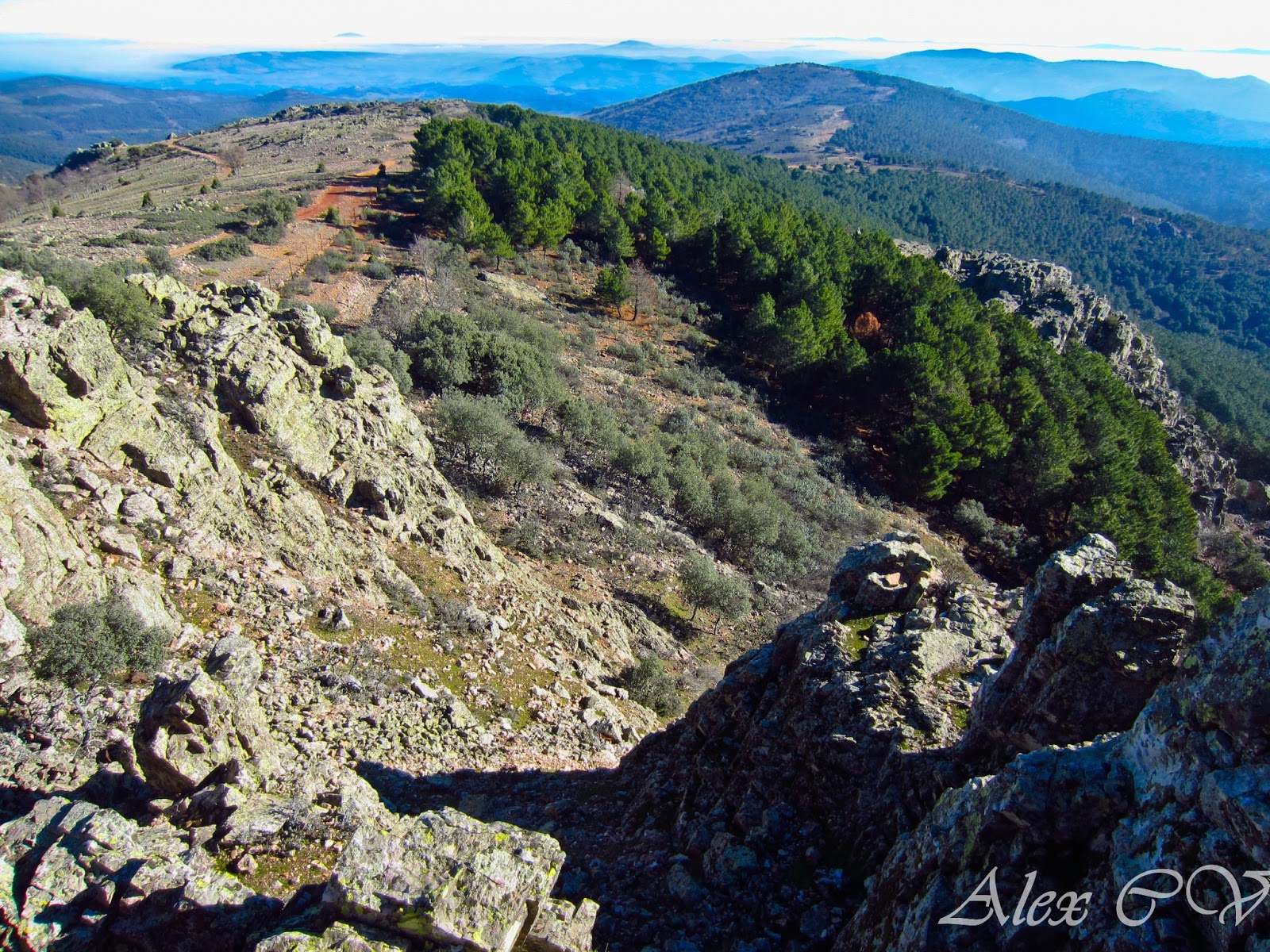 POR LOS CERROS DE ÚBEDA: PICO ESTRELLA DESDE MIRANDA DEL REY ...