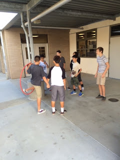 Miss Grandbois' Math Class: Hula hoop activity
