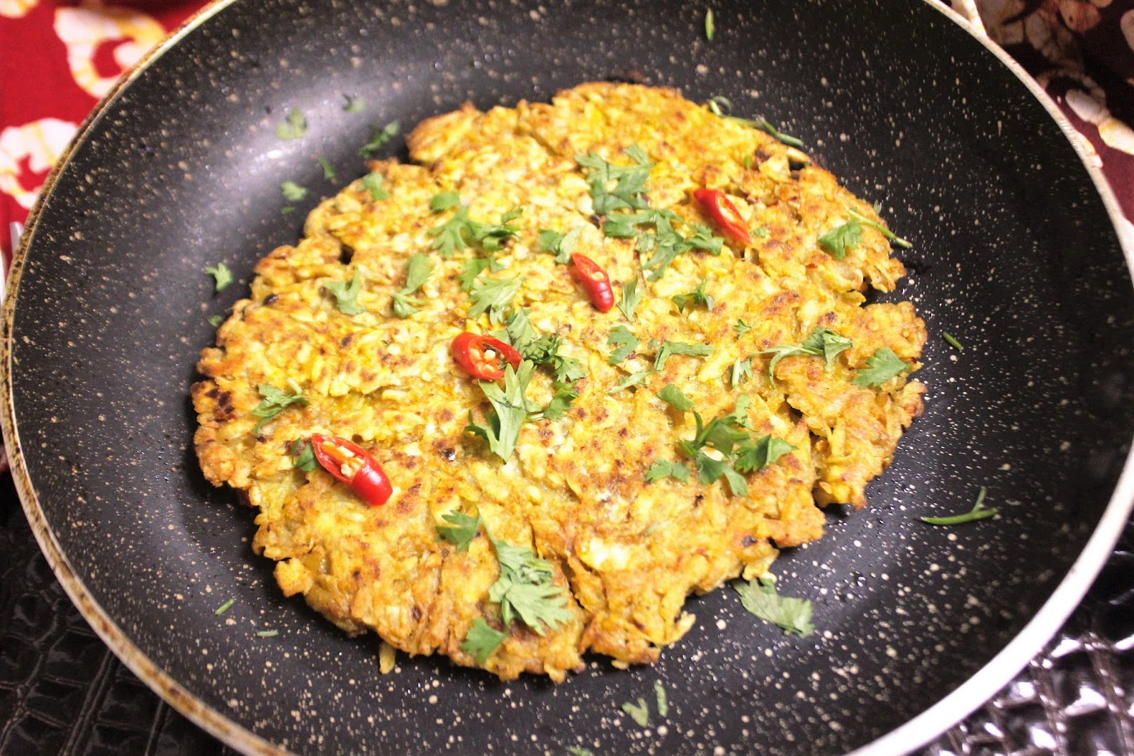 Bethica's Kitchen Flavours: Raw Banana Hash Brown - Indian Style