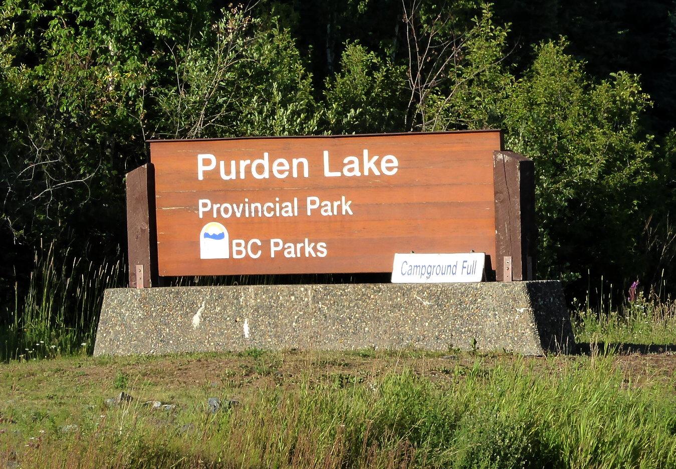 Canada ruft: Purden Lake PP
