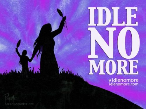Thoughts from Polly's Granddaughter: Idle No More