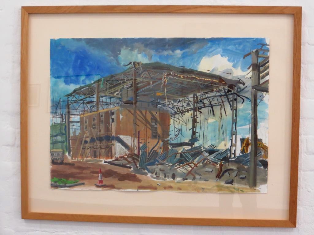 steve_brown_art: Edward Chell - 'Soft Estate' at Spacex - Final week