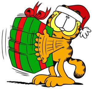Navidad Garfield, Imagenes prediseñadas -Clipart- | Trato o truco