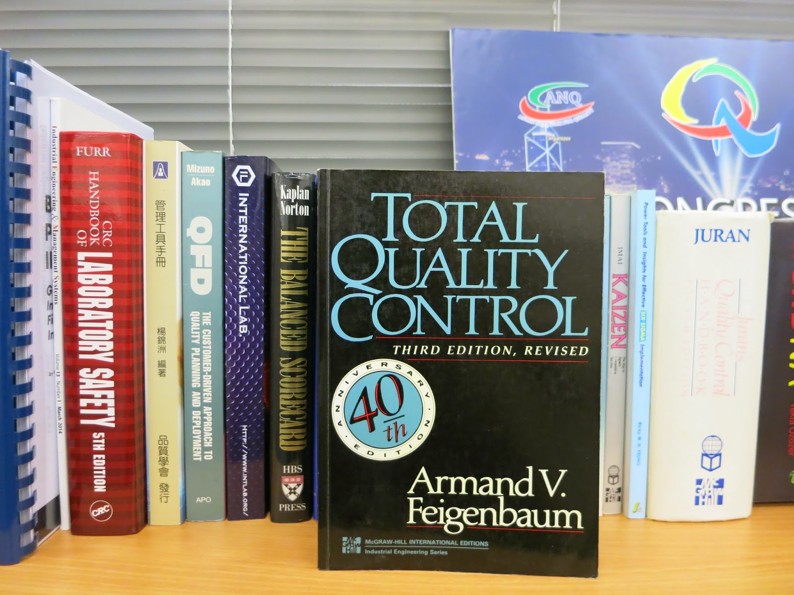 Quality Alchemist (品質煉金術師): Remember Armand V. Feigenbaum from TQC to TQM