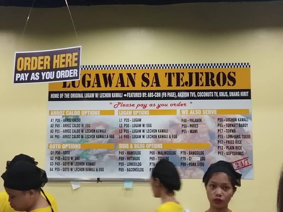 Ang lugaw ng Tejeros, Makati - Expresso!