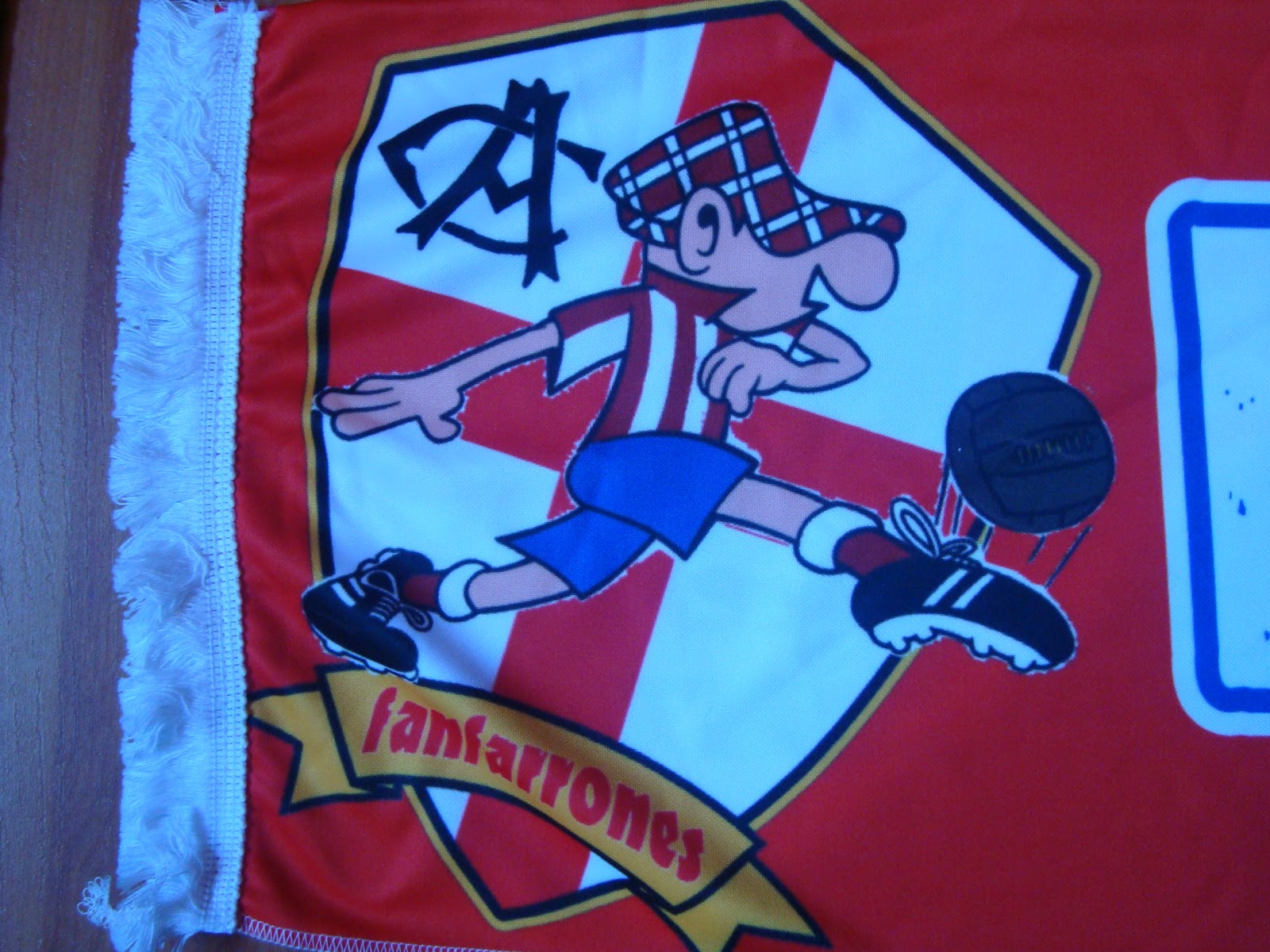 Material 1903: Frente Atlético Ultras. Sección Fanfarrones