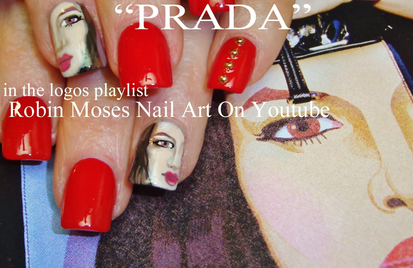 Nail Art by Robin Moses: "Prada nail art" "couture nail art" "prada ...