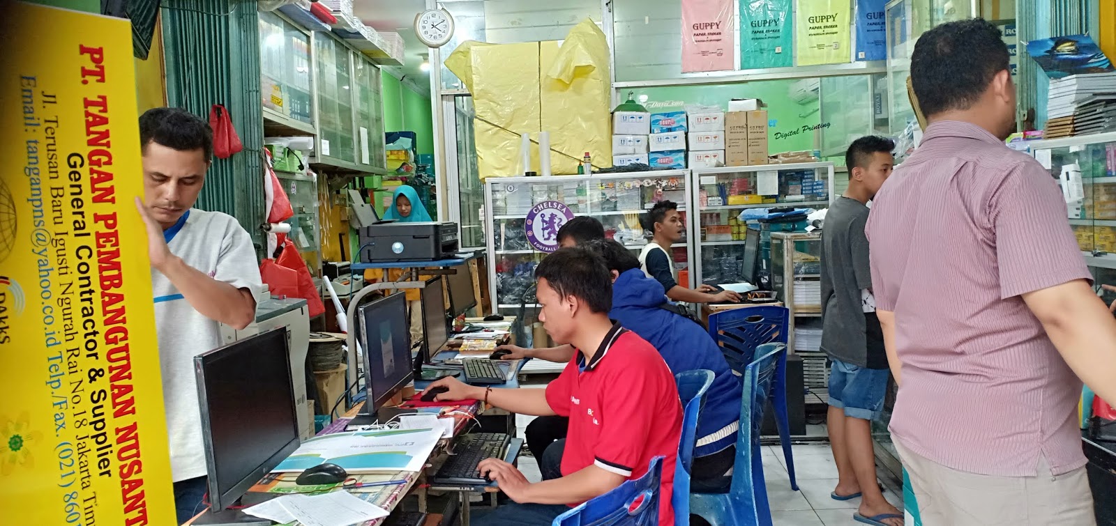 TOKO SINAR KARYA PRINTING JL. WARU NO 27D RAWAMANGUN JAKARTA TIMUR ...