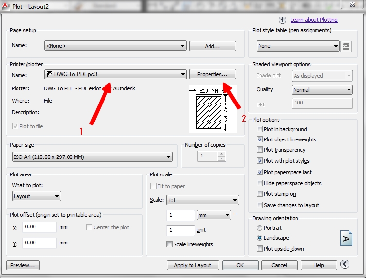 Setting Layout AutoCAD ~ MyCADBlogs