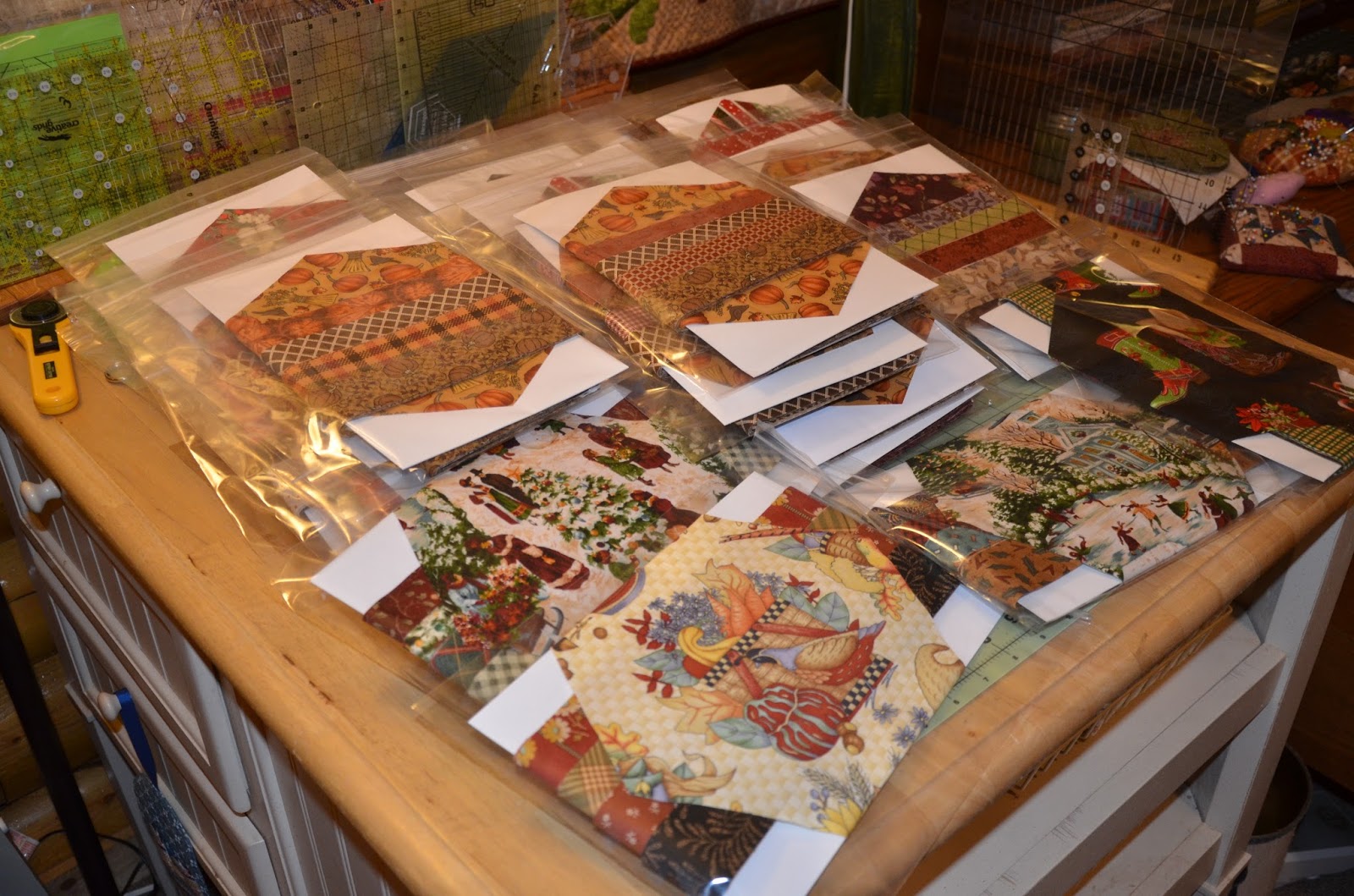 Sew'n Wild Oaks Quilting Blog: Work, Work, Work