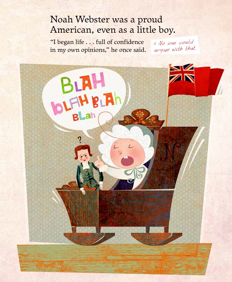 STORYWRAPS: Noah Webster's Fighting Words - a bookwrap