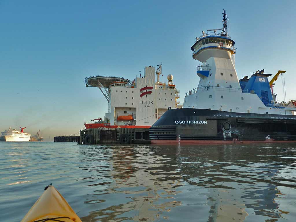 Kayaking the Mobile-Tensaw River Delta: 03/12/2011 - Mobile River