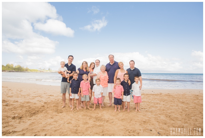 Maui Family Reunion Portraits with the Brodersen Family by Karma Hill