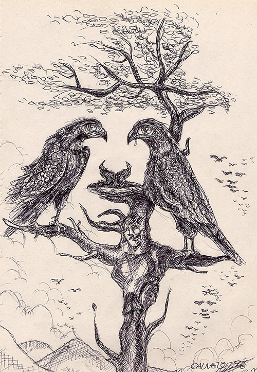 Marc Calvelo - from paper to screen: BOLIGRAFIES - Ballpoint pen ...