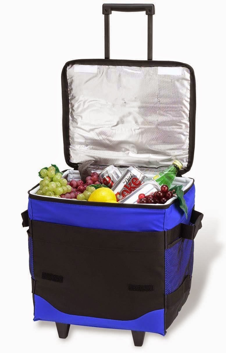 rolling cooler: collapsible rolling cooler