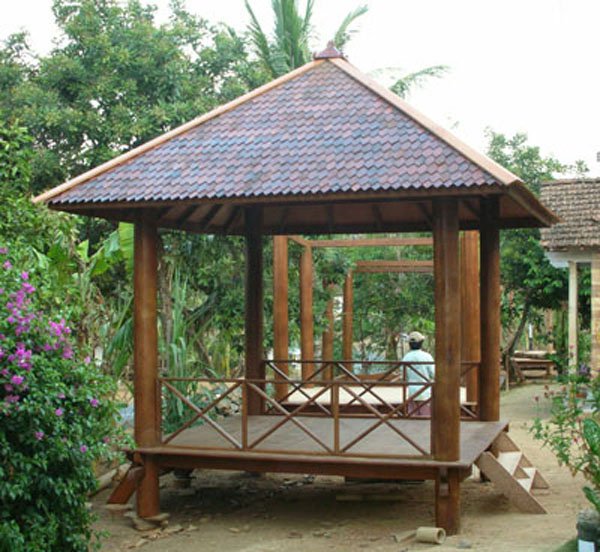 DESAIN│GAMBAR GAZEBO CANTIK TAMAN RUMAH - freewaremini